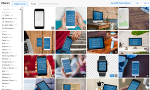 Show-off your app with Placeit