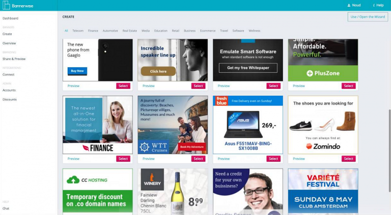 Design great HTML5 banners with Bannerwise