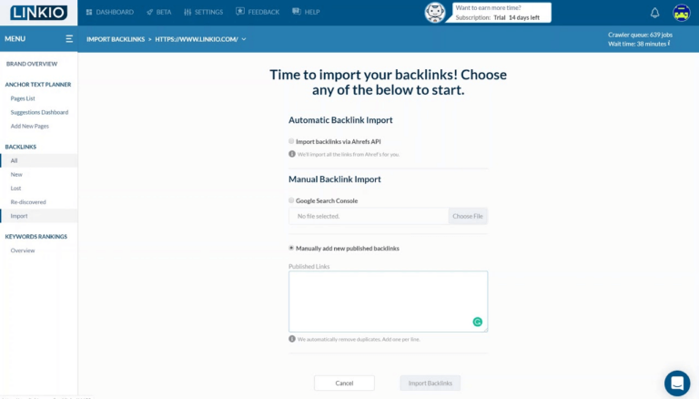 Top 10+ Backlink Monitoring Tools