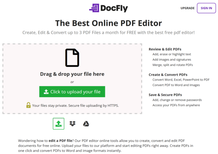 Create, Edit and Convert PDFs Easier Than Ever with DocFly