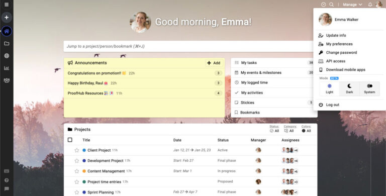 Manage Your Projects With ProofHub