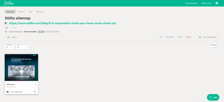 How to Archive a Copy of Your Entire Website Using Stillio