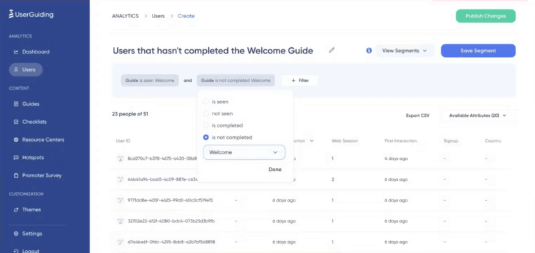 UserGuiding: Streamlining User Onboarding with Interactive Guides
